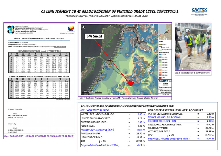 CAVITEX Segment 2c AtGrade Redesign | PDF | Weather Events | Natural Events