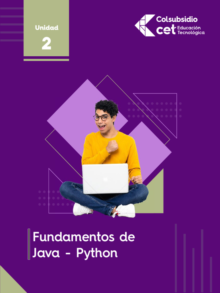 Unidad 2 Fundamentos de Java y Python - 0k | PDF | Lenguaje de programación | Python (lenguaje ...