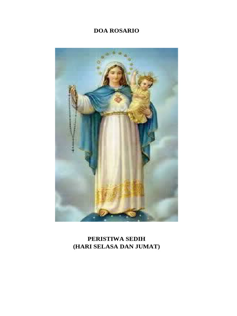 Doa Rosario Peristiwa Sedih Selasa | PDF