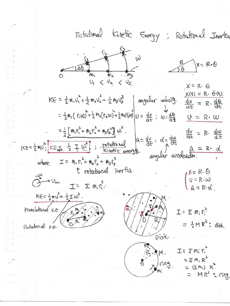 Rotational KE | PDF