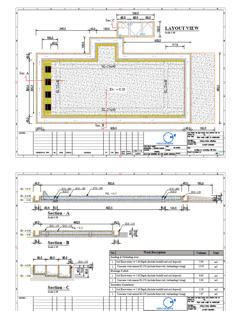 Loading - Unloading Area Suban A1 | PDF