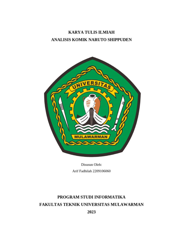 Analisis Karakter dalam Komik Naruto | PDF