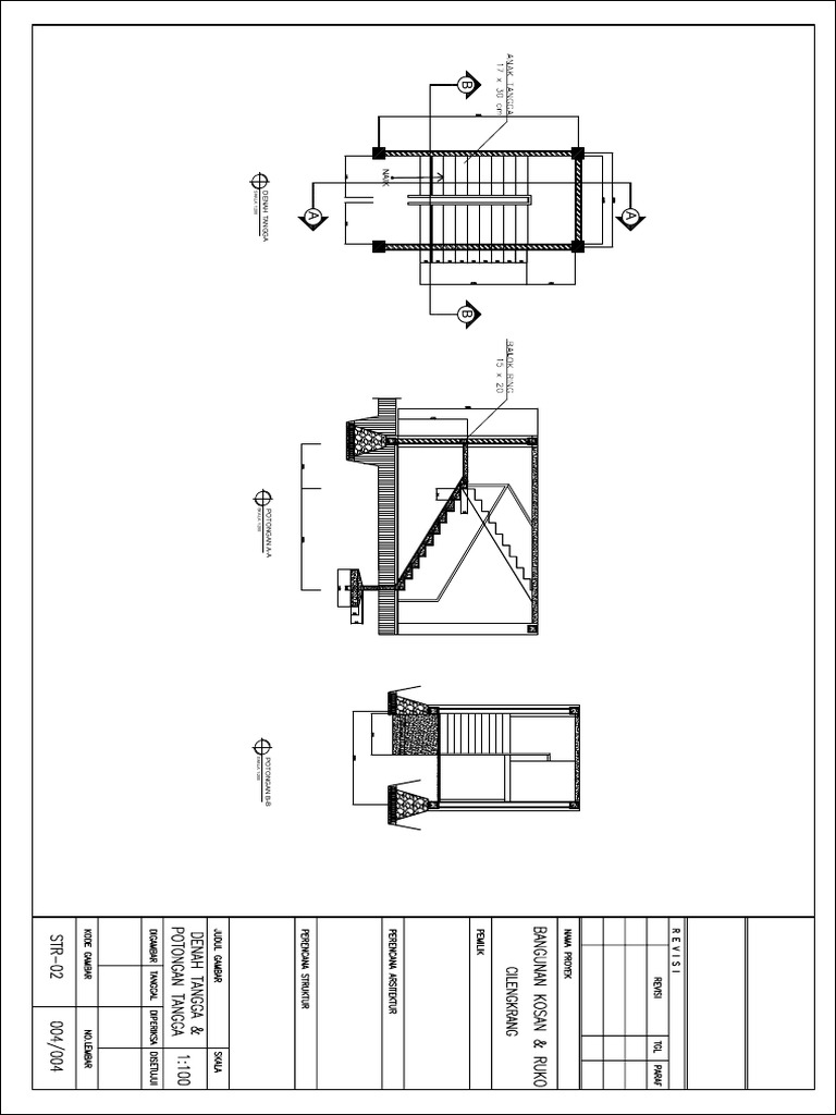 Str-02 Tangga | PDF