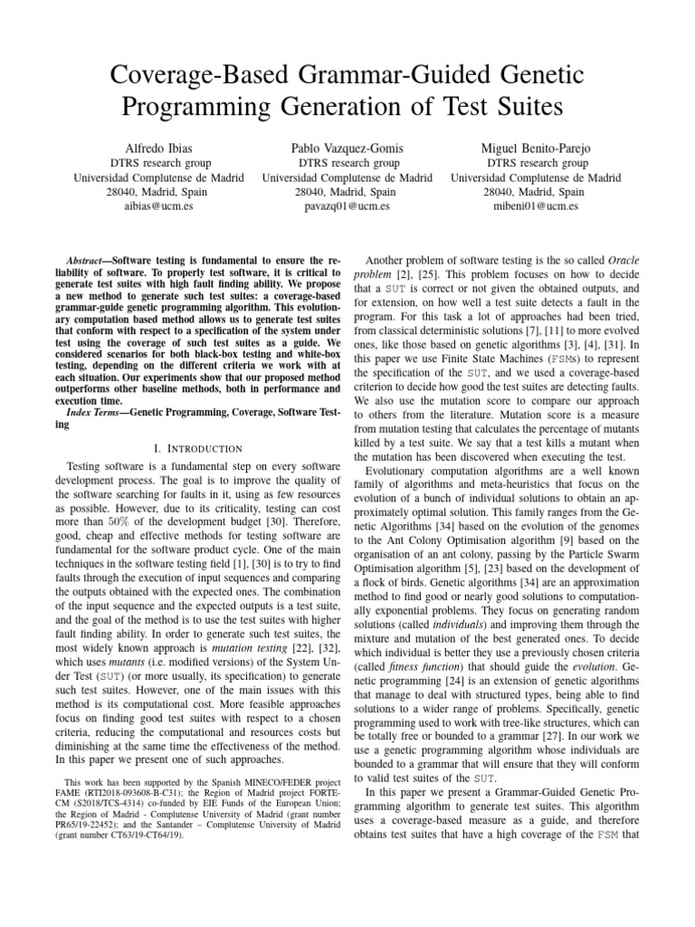 2021 Cec | PDF | P Value | Genetic Algorithm