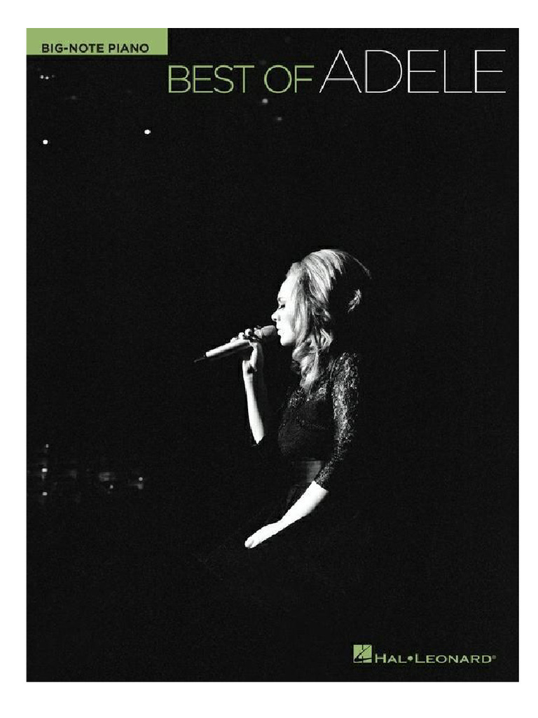 Best of Adele (Songbook) | PDF