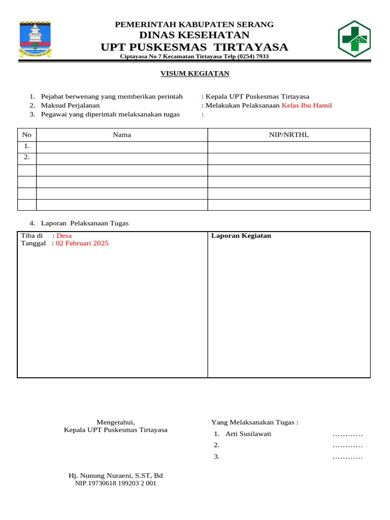 Format Visum Bok 2025 | PDF