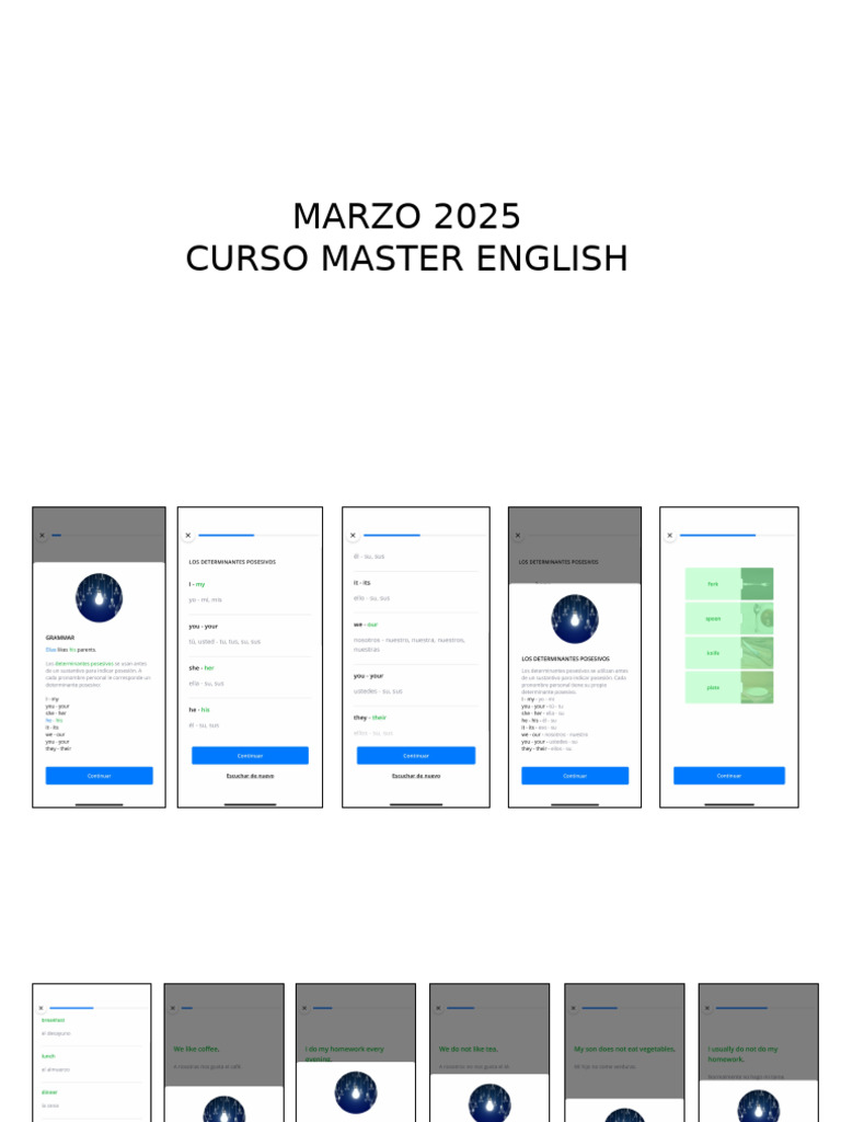 Curso Master English | PDF