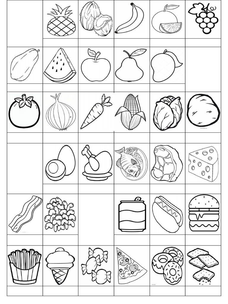 Vocabulario Comida | PDF