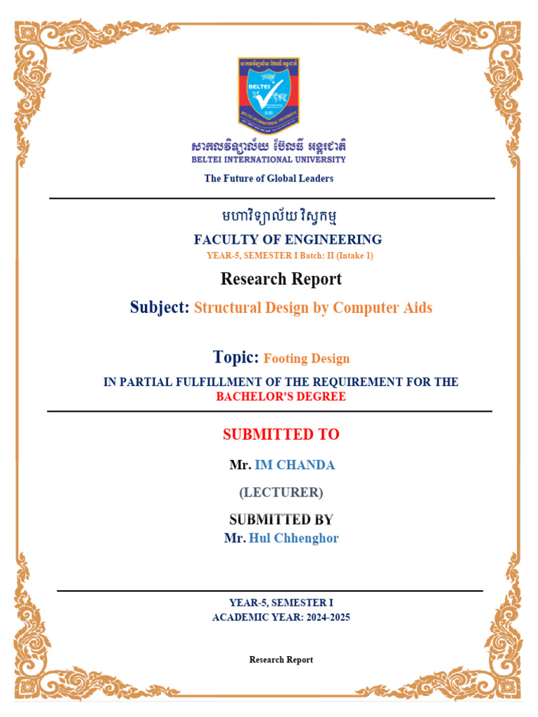 Subject: Topic:: Research Report | PDF