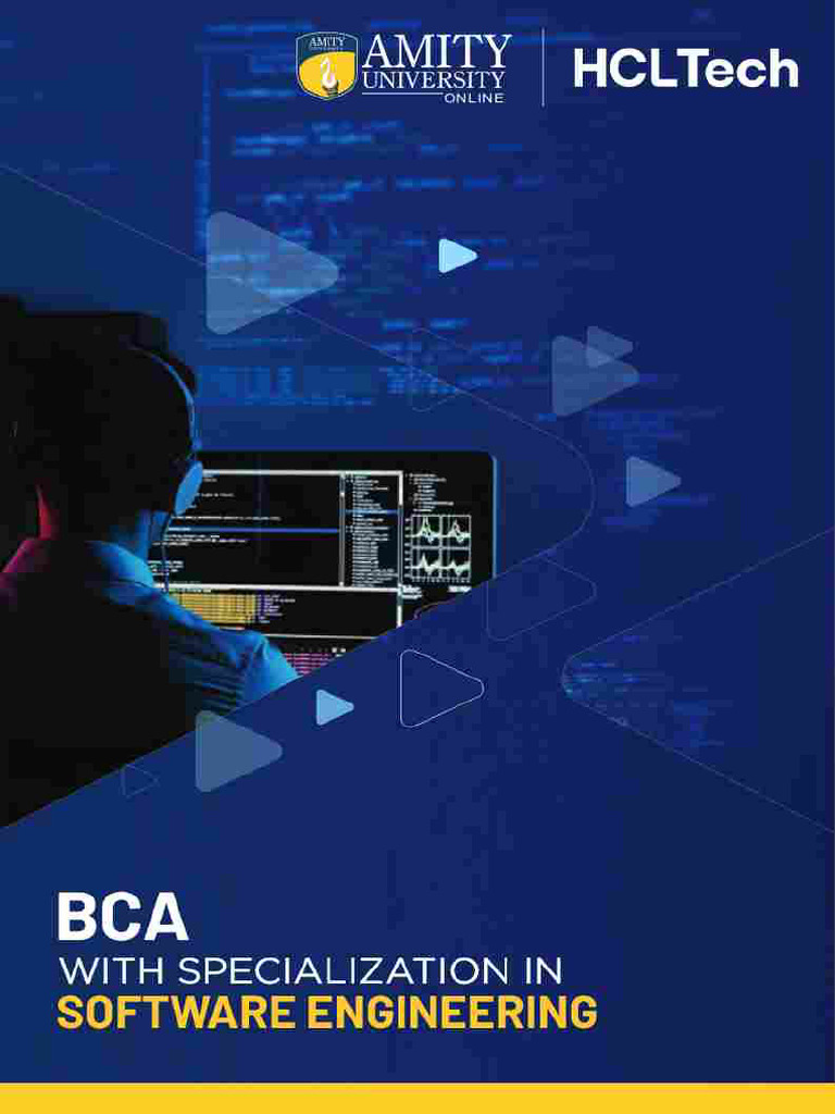 Bachelor of Computer Applications (BCA) With Specialization in Software ...