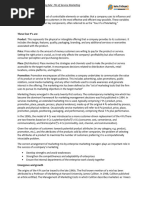 Booms and Bitner's 7Ps Framework Explained | PDF | Marketing | Business