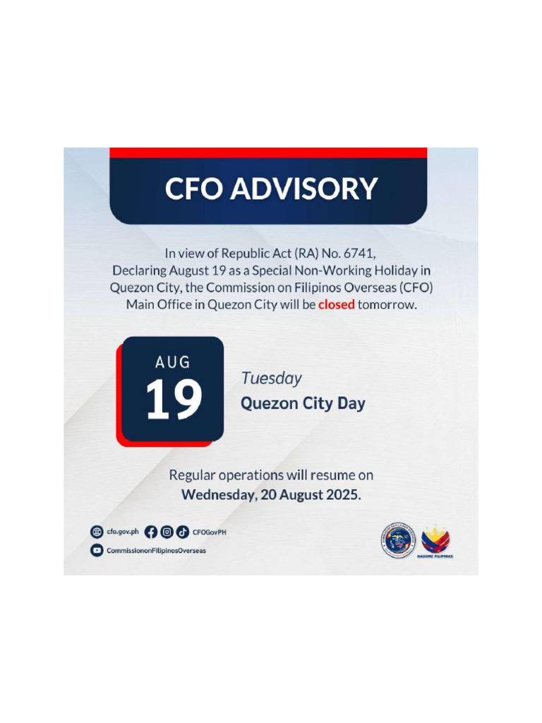 Quezon Day | PDF