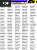 2024 ESPN Fantasy Football Draft Kit - Mike Clay's Dynasty Cheat Sheet | PDF | National Football ...