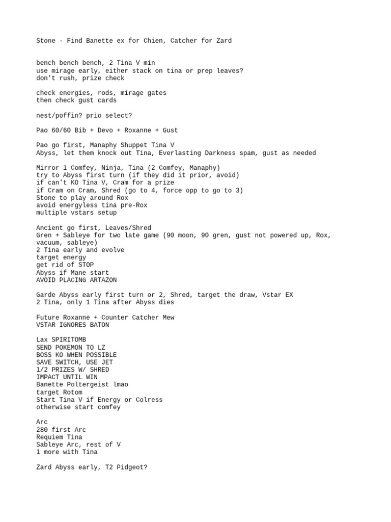 Tin An Notes Indy | PDF