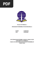 Tugas Matematika 1 | PDF