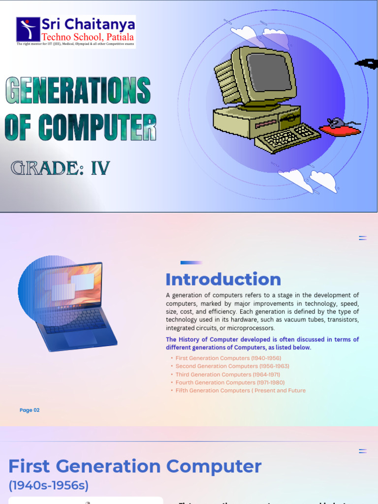 Evolution of Computer Generations | PDF | Integrated Circuit | Electronics