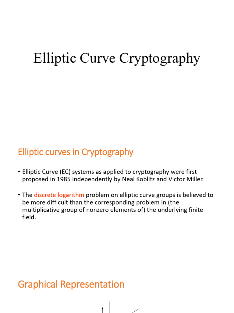Elliptic Curve Cryptography | PDF | Encryption | Public Key Cryptography