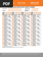 Hand Hygiene Audit Observation Form | PDF