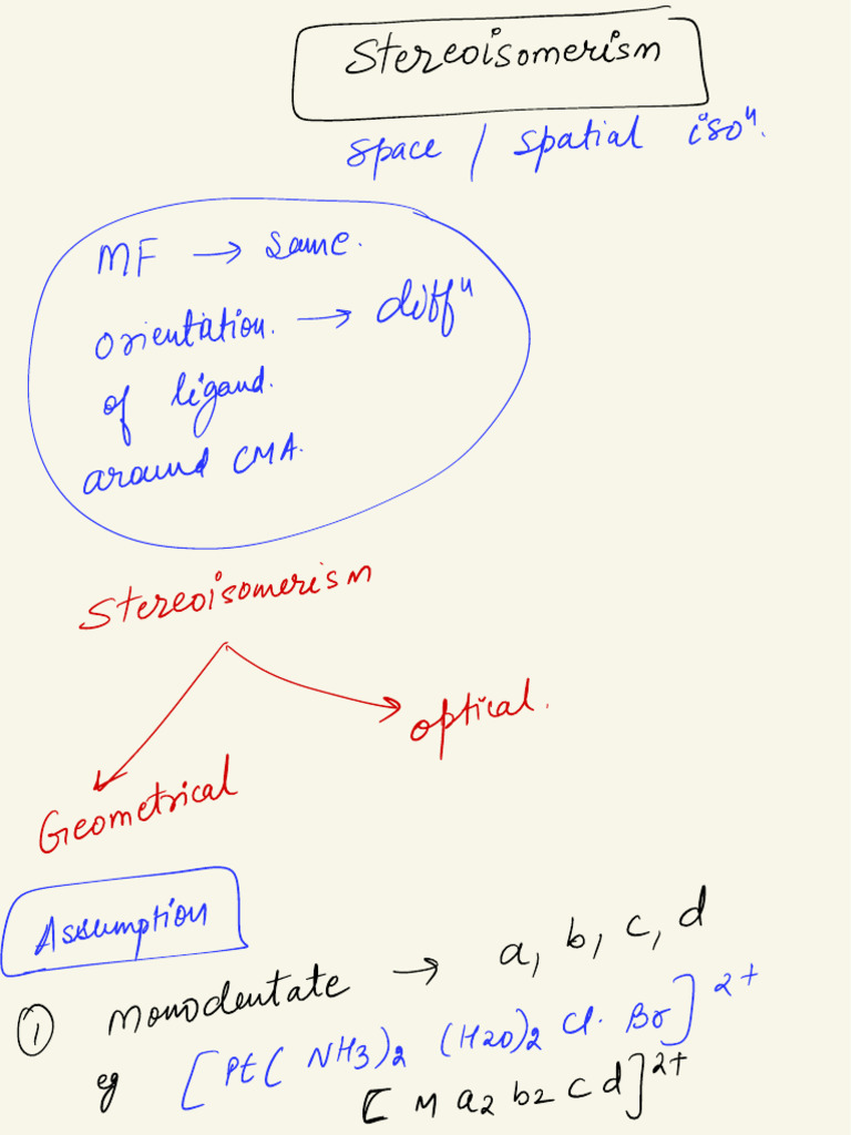 Coordination Compound Isomer New (1) .PDF 4 | PDF | Physical Sciences | Molecular Physics