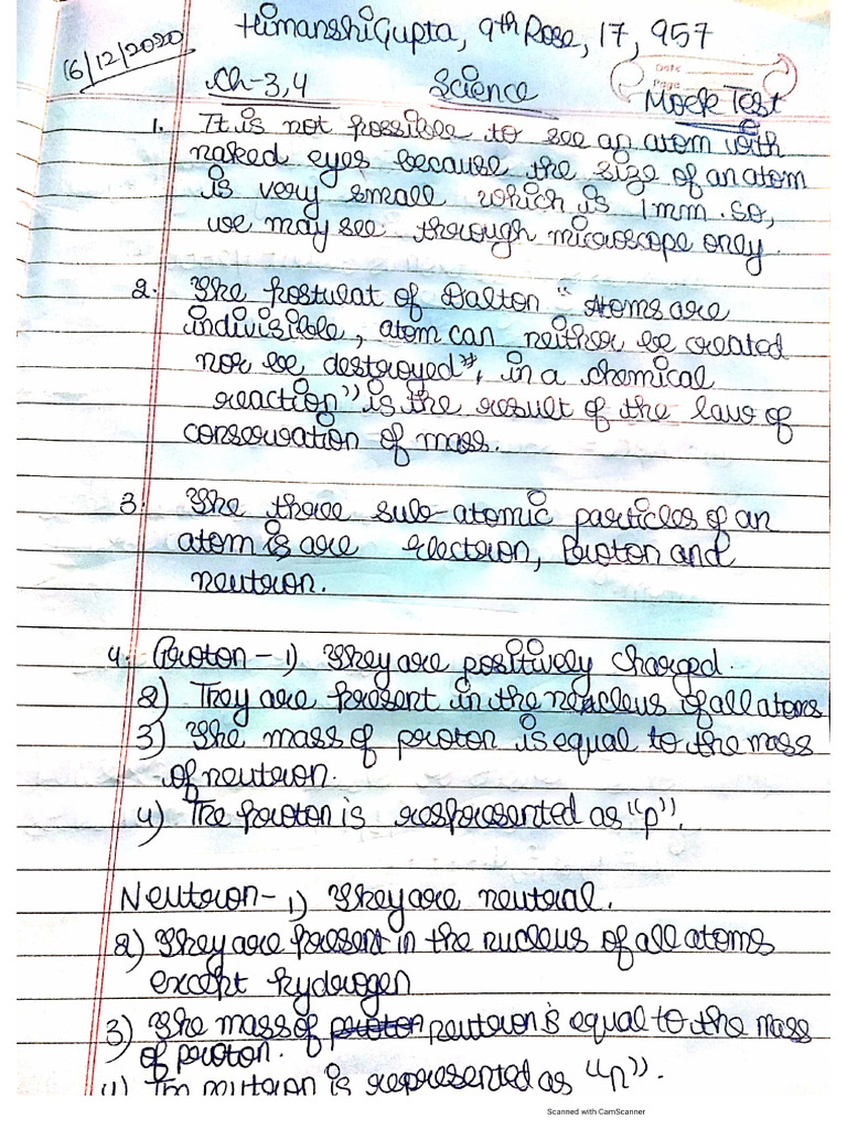 Mock Test | PDF