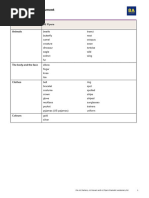 A2 Vocabulary List: 100 Essential Words | PDF