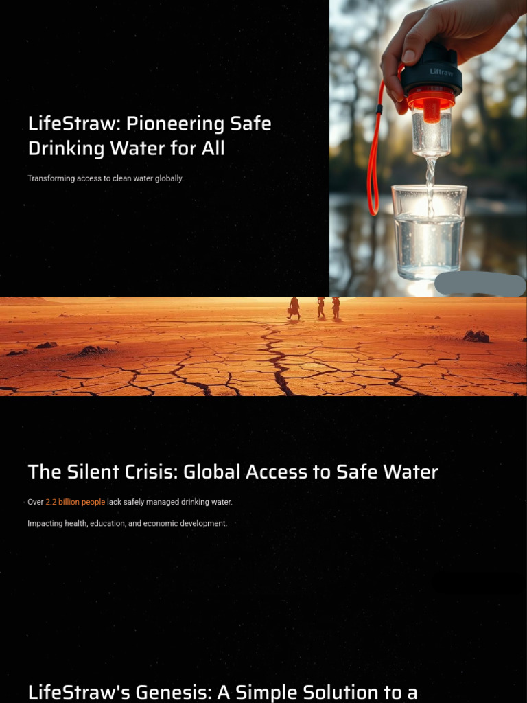 LifeStraw Pioneering Safe Drinking Water For All | PDF