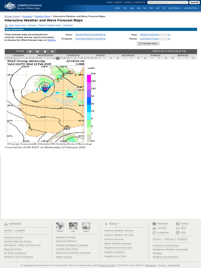 Interactive Weather and Wave Forecast Maps 3 | PDF | Weather | Weather ...