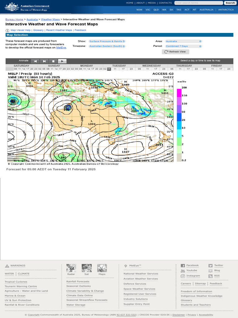 Interactive Weather and Wave Forecast Maps 2 | PDF | Weather | Weather ...