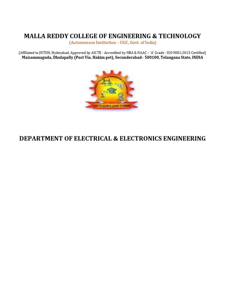 Probability and Statistics DIGITAL NOTES | PDF | Probability ...
