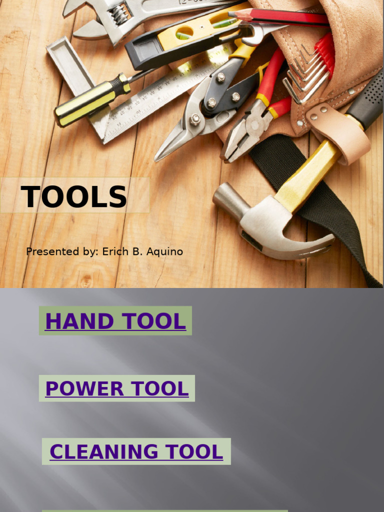 Tools | PDF