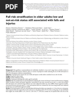 Gait Speed Norms for Ambulation Types | PDF