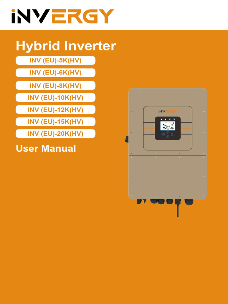 INV EU - (5-20) K-HV-INVERGY-SG01HP3-EU-AM2-157g 70g142.5x210mm | PDF ...