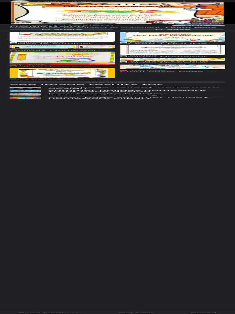 Hindi Holiday Homework Cover Page - Google Search | PDF