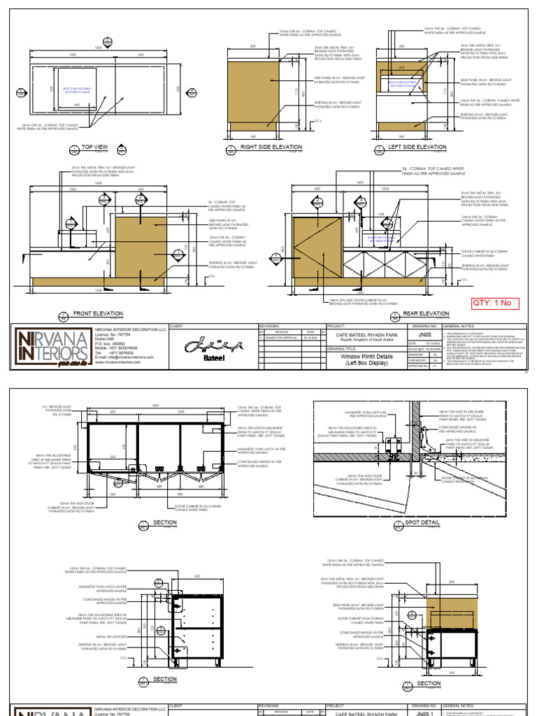 JN05-Window Display Plinth Details - Rev0 | PDF | Automotive Industry ...