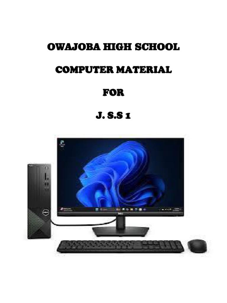 JSS1 Lecture Material'11 - 095555 | PDF | Read Only Memory | Computer Data Storage