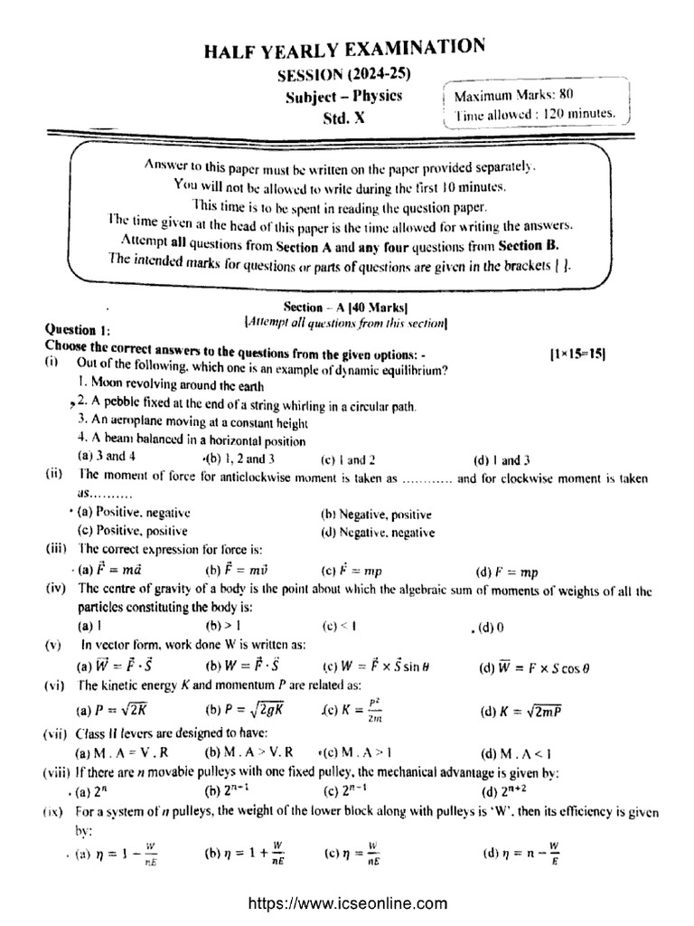 icse-class-10-hy-physics-201124-2025 | PDF