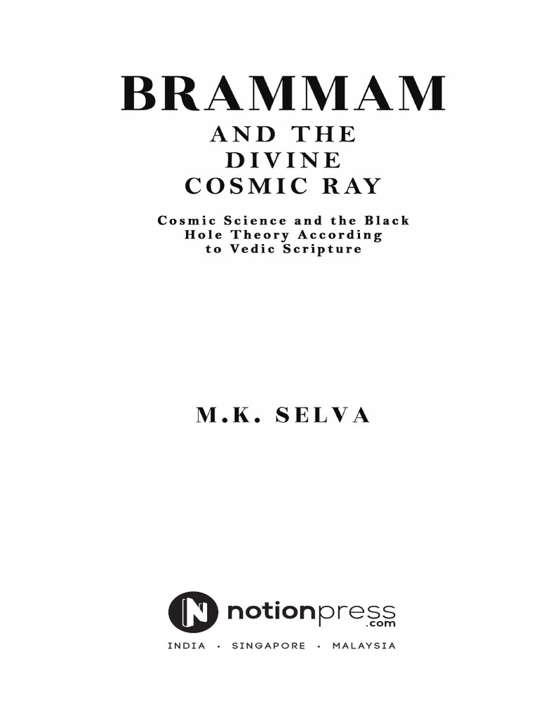 Brammam & The Divine Cosmic Ray - Final File - (29!03!2023) - BW | PDF ...