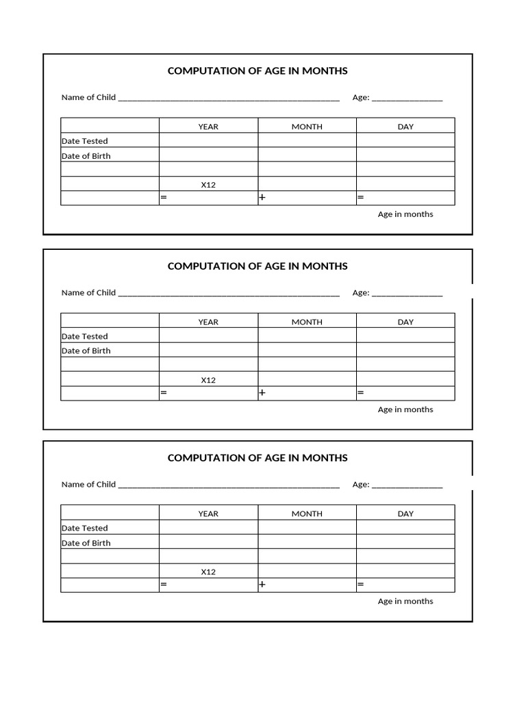 Forms For Accreditation | PDF | Child Development