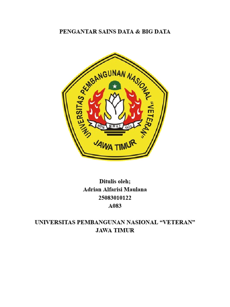 Pengantar Sains Data dan Big Data | PDF