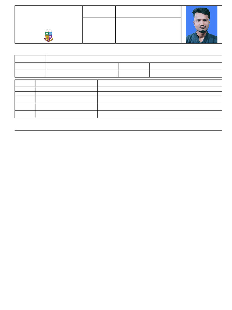National University 2024-2025 Admission Slip | PDF