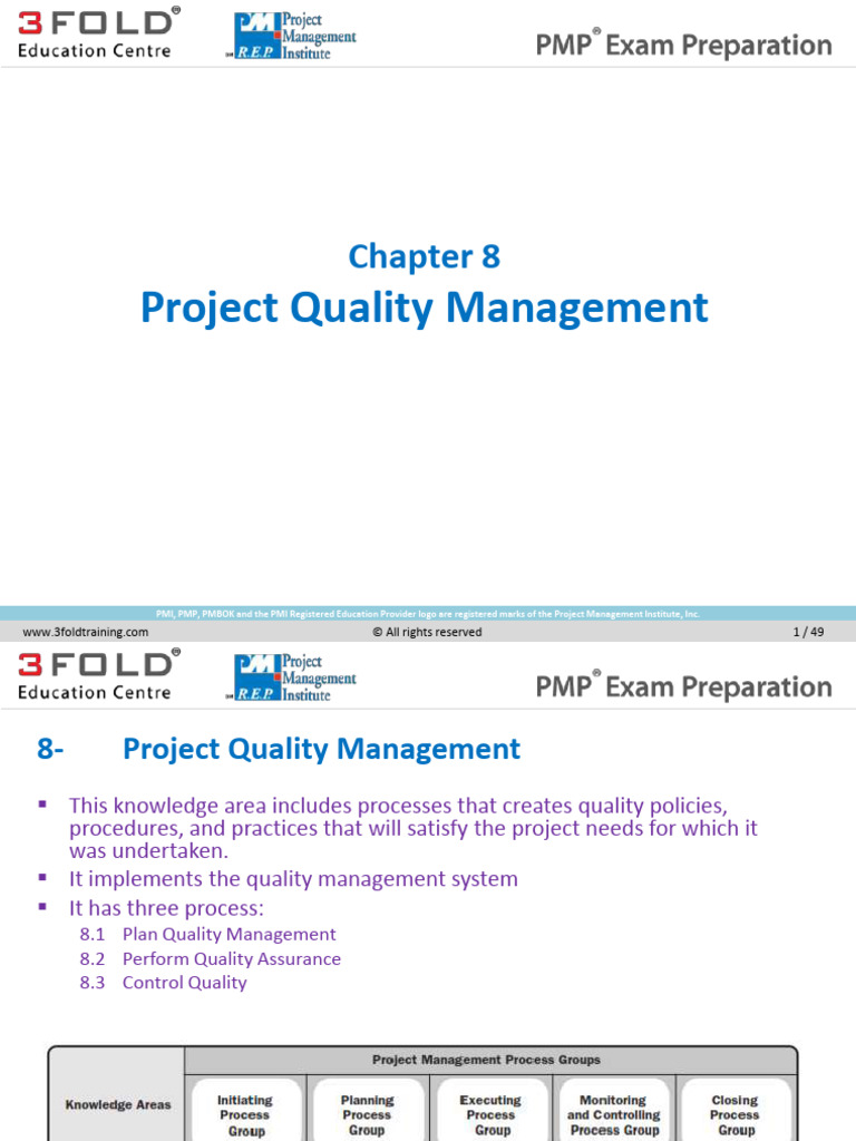 Project Quality Management Overview | PDF | Project Management | Business