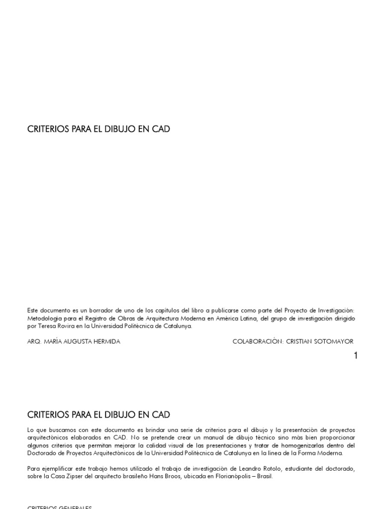 Criterios de Dibujo | PDF | Dibujo | Plantas