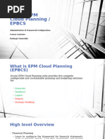 EPBCS Training | PDF