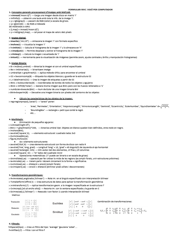 Formulari RIVC | PDF