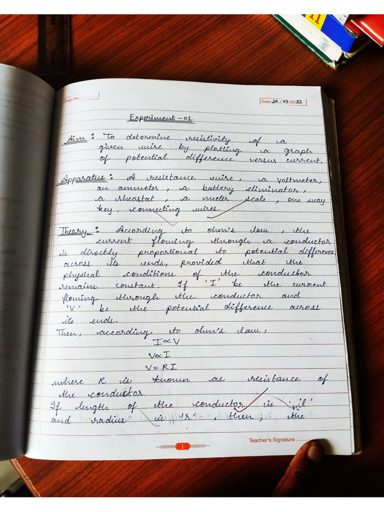 Physics Practical New Class 12 | PDF