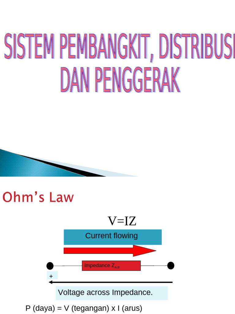 Pemahaman Impedansi dan Rangkaian Listrik | PDF
