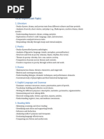 Class 11 English Notes | PDF
