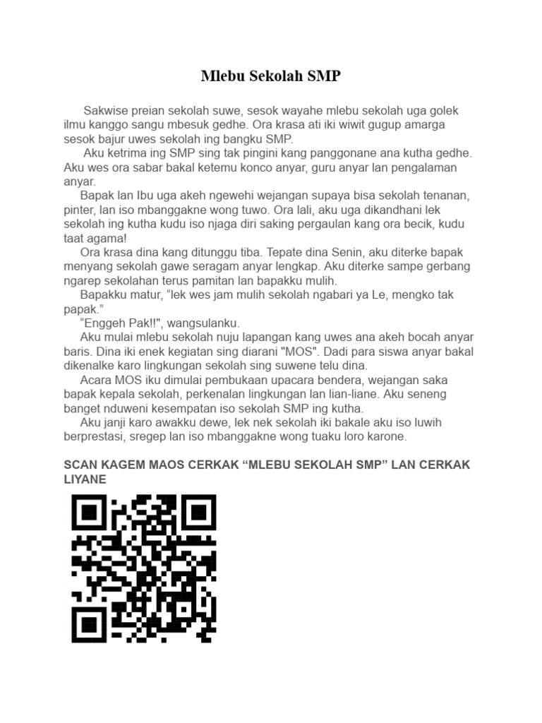 Cerkak Jawa 1 | PDF