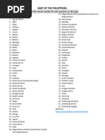 List of 82 Provinces in the Philippines | PDF
