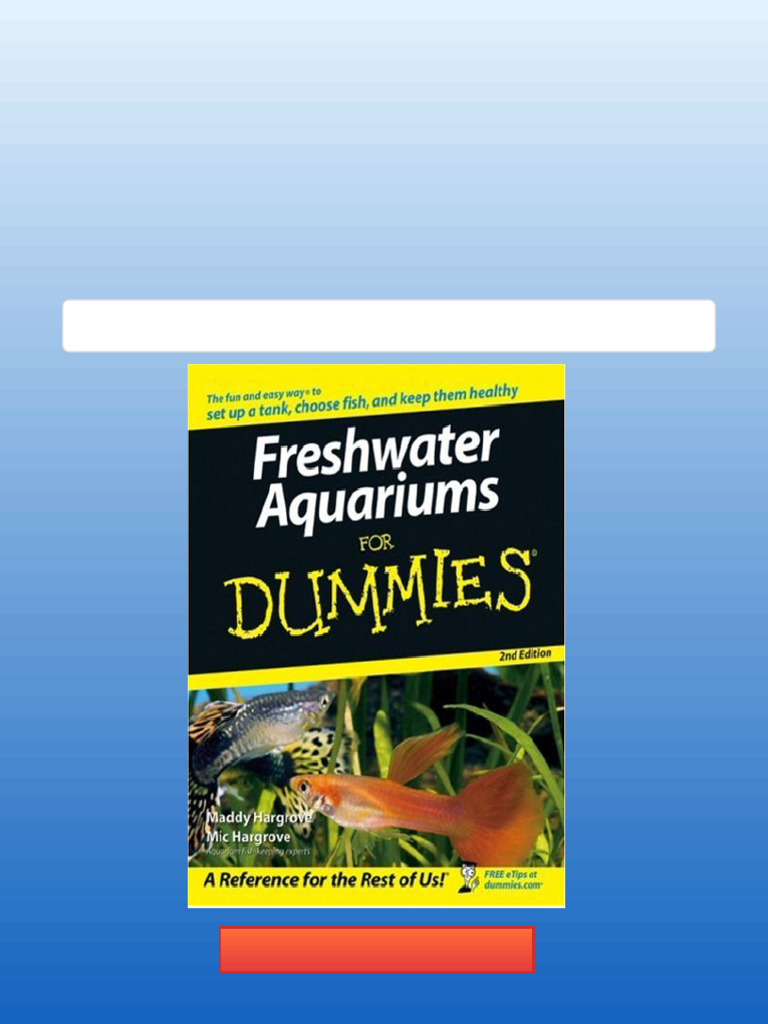 Freshwater Aquariums For Dummies 2nd Edition Maddy Hargrove Digital ...